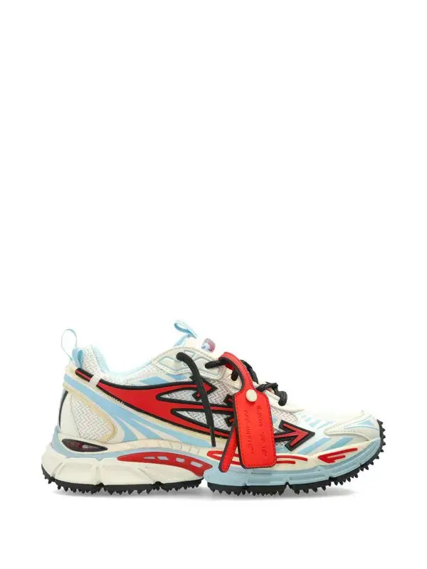 Off-White Be Right Back" Lace-up Sneakers - Red