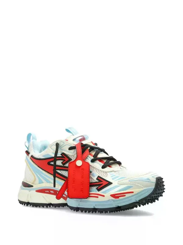 Off-White Be Right Back" Lace-up Sneakers - Red