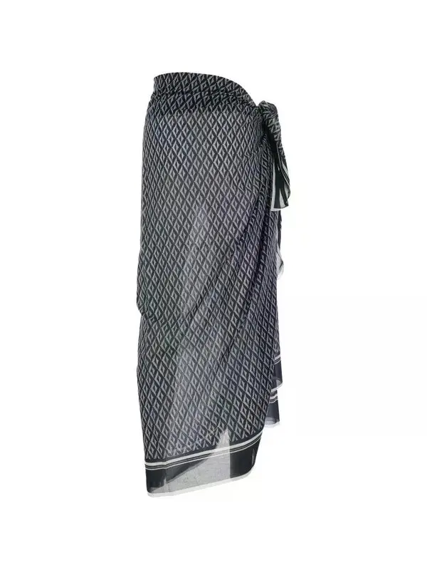 TOM FORD Diamond Print Skirt - Black