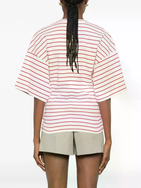 Plan C Short Sleeve Striped T-shirt