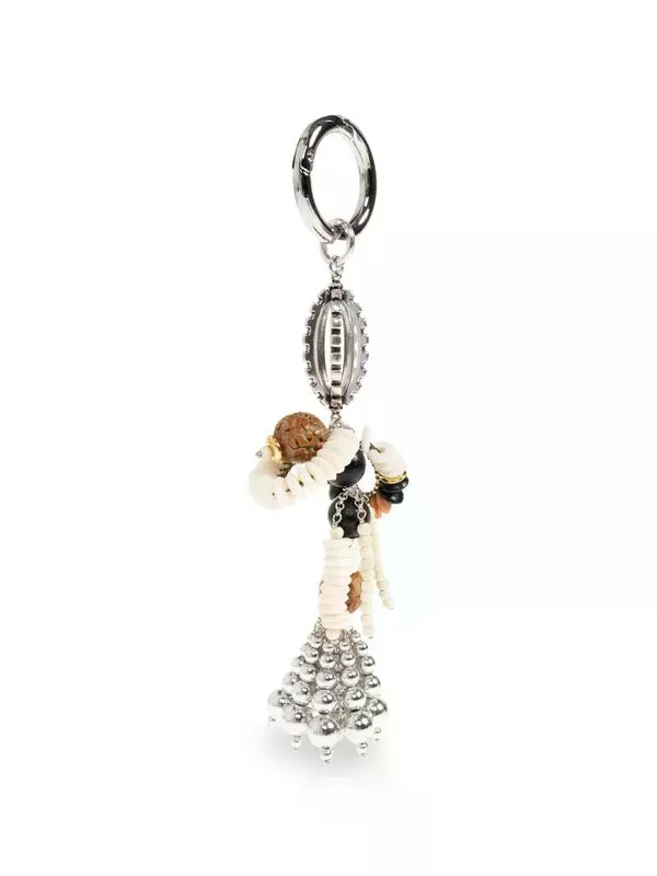 Isabel Marant Étoile Charm-embellished Keychain - Silver