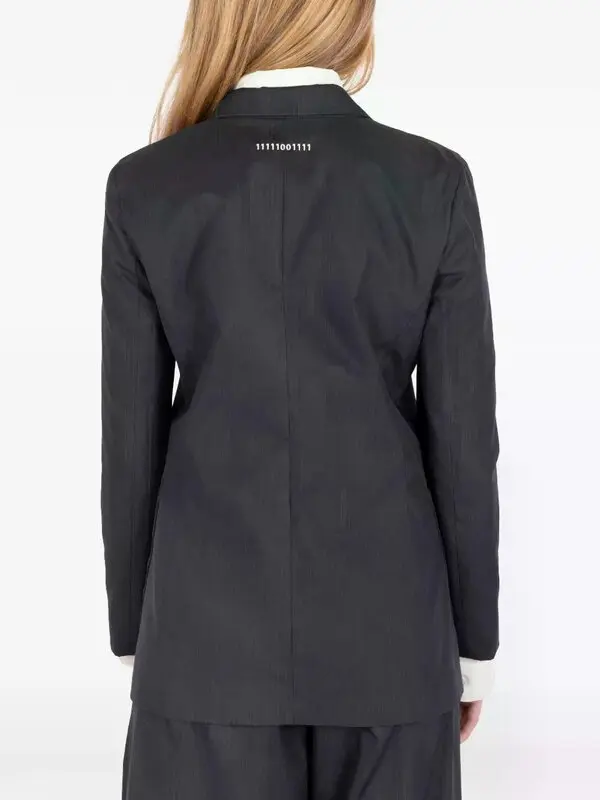 SOCIETE ANONYME Pinstripe Single-breasted Jacket