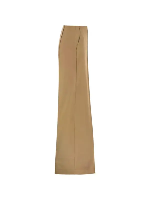 Max Mara Pressed Crease Straight Leg Trousers