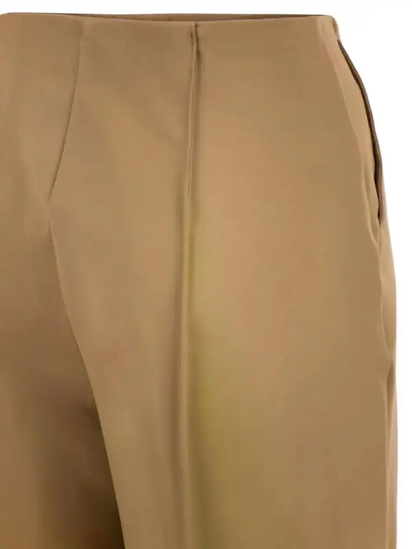 Max Mara Pressed Crease Straight Leg Trousers