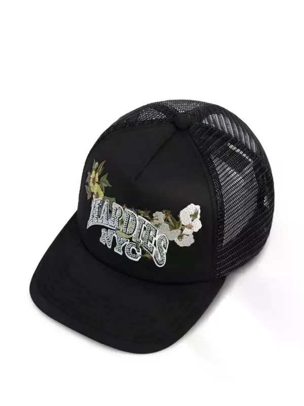 DENIM TEARS Hardies Nyc Floral Embroidered Trucker Cap