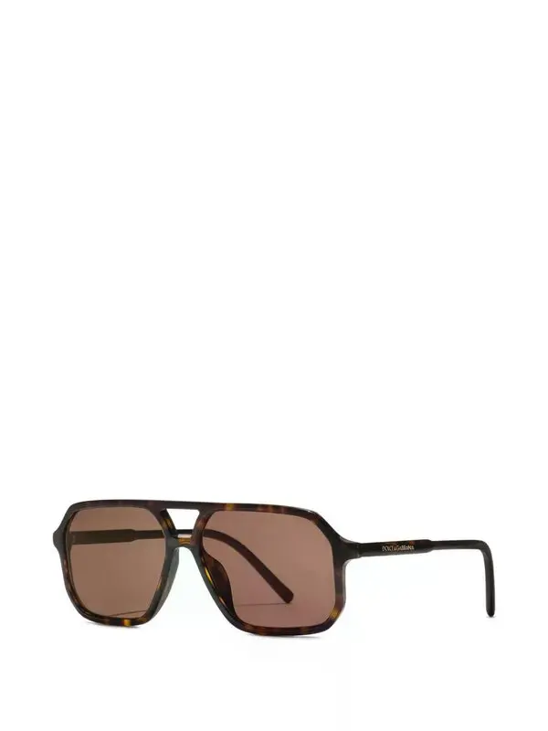 Dolce & Gabbana Square Frame Sunglasses - Brown