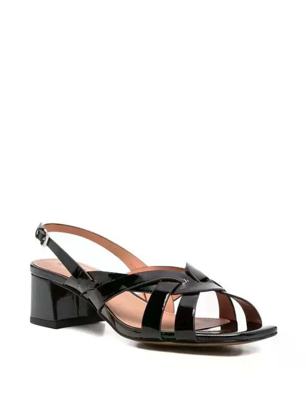 BIBI LOU Nolia Block Heel Sandals - Black