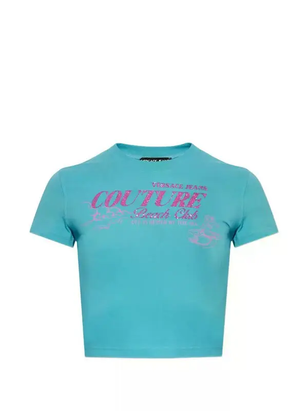 Versace Graphic-print Short-sleeve T-shirt