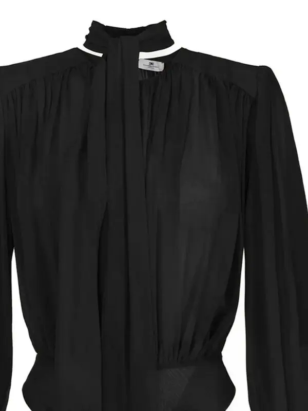 Elisabetta Franchi Tie-neck Bodysuit