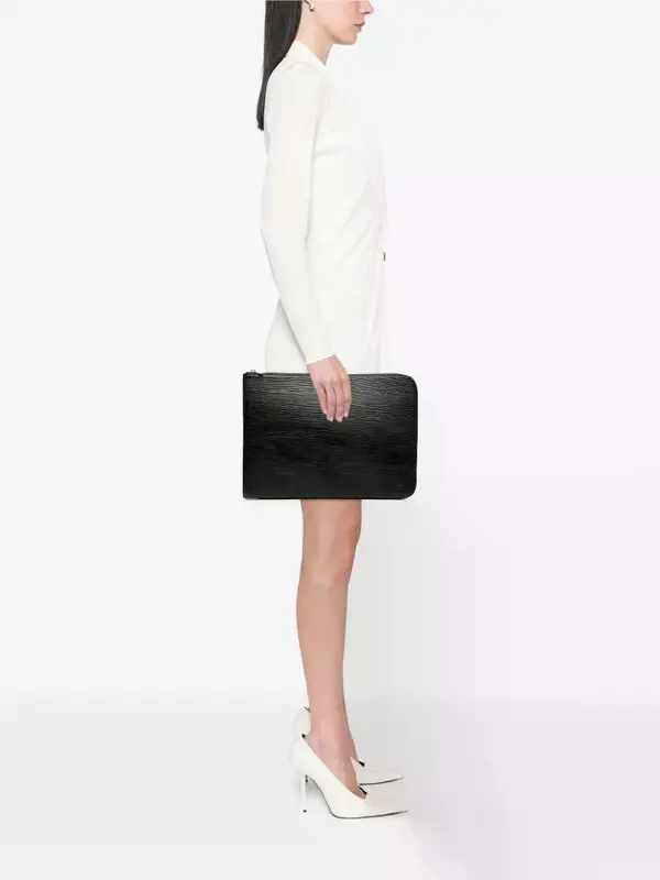LOUIS VUITTON Epi Pochette Jour Gm Clutch Bag
