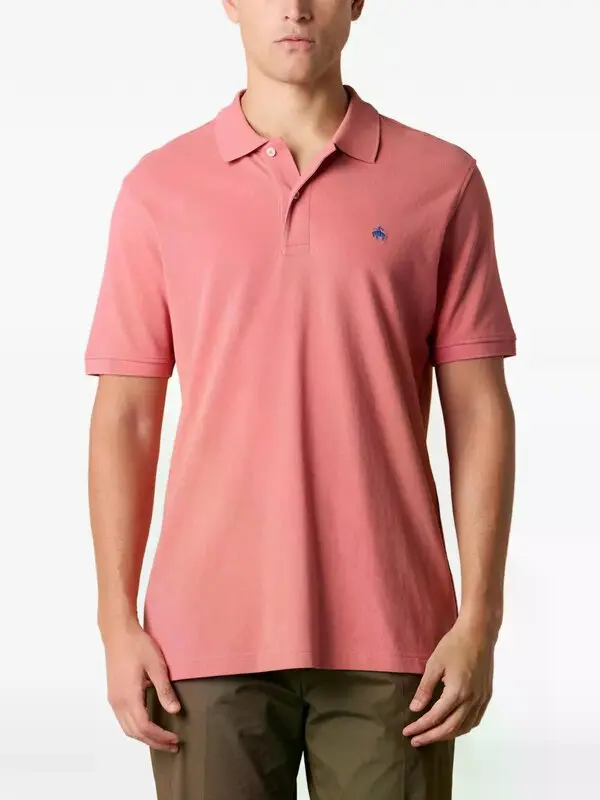 Brooks Brothers Piqué Embroidery Polo Shirt - Pink
