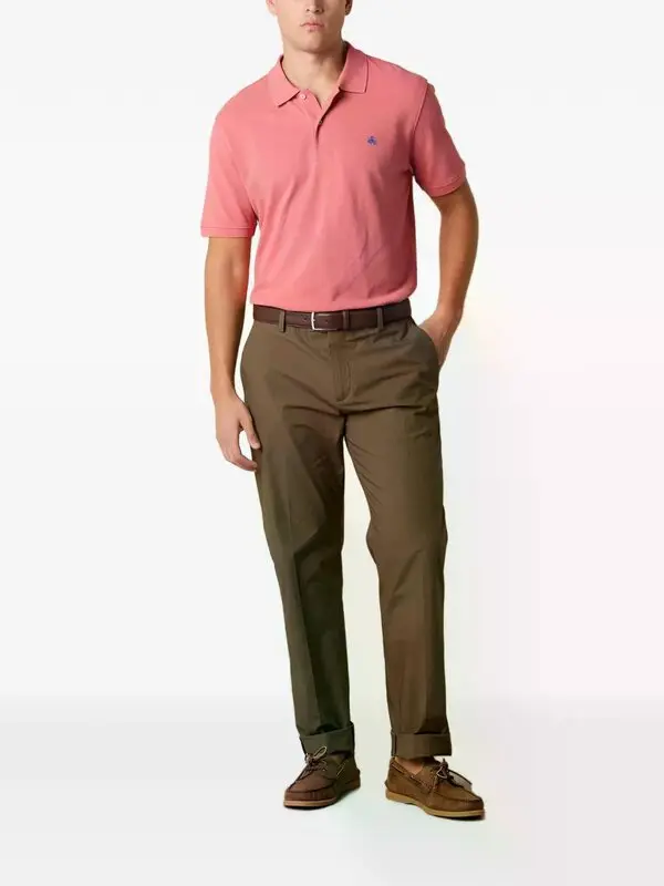 Brooks Brothers Piqué Embroidery Polo Shirt - Pink