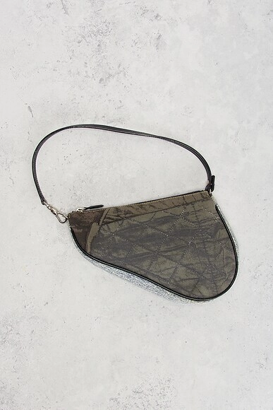 Dior Denim Saddle Bag