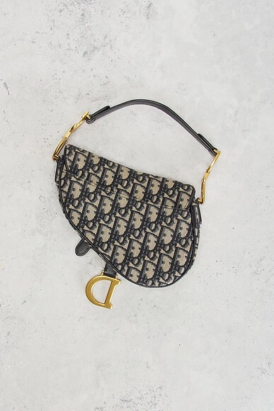 Dior Trotter Oblique Saddle Bag