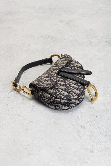 Dior Trotter Oblique Saddle Bag