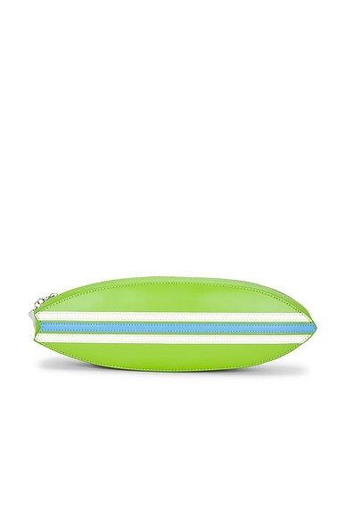 Staud Surfboard Shaped Clutch - Sprout