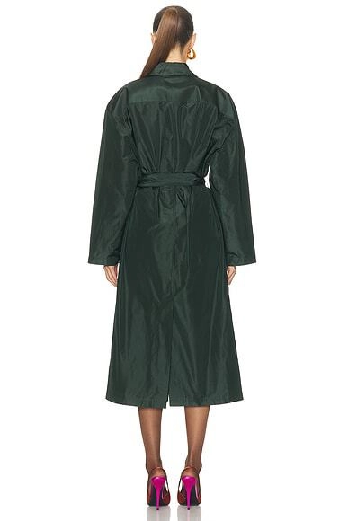 Saint Laurent Taffeta Trench
