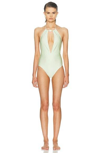 SHANI SHEMER Lennox One Piece Swimsuit - Mint