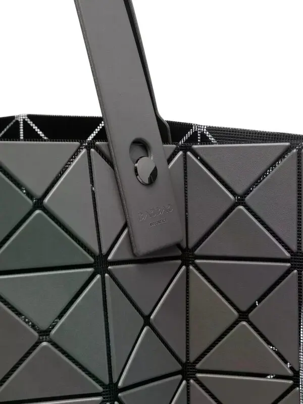 Issey Miyake Geometric Pattern Tote Bag - Grey