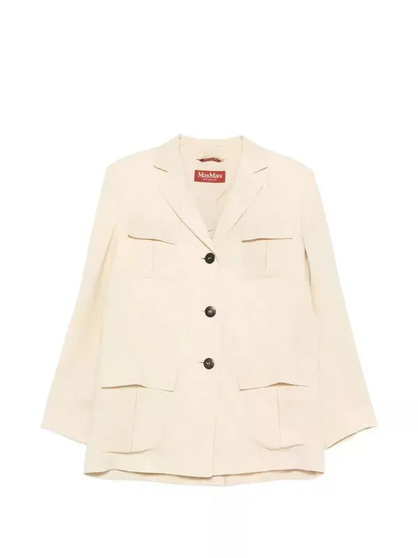Max Mara Buttoned Jacket