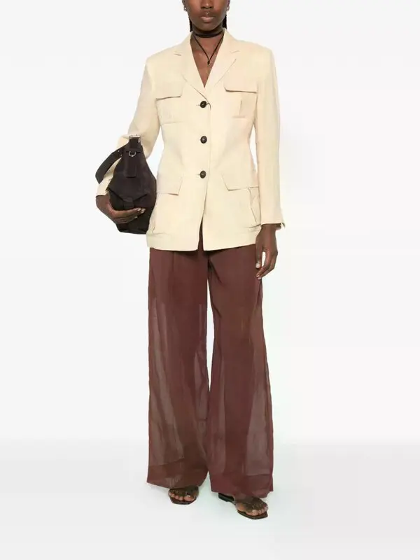 Max Mara Buttoned Jacket