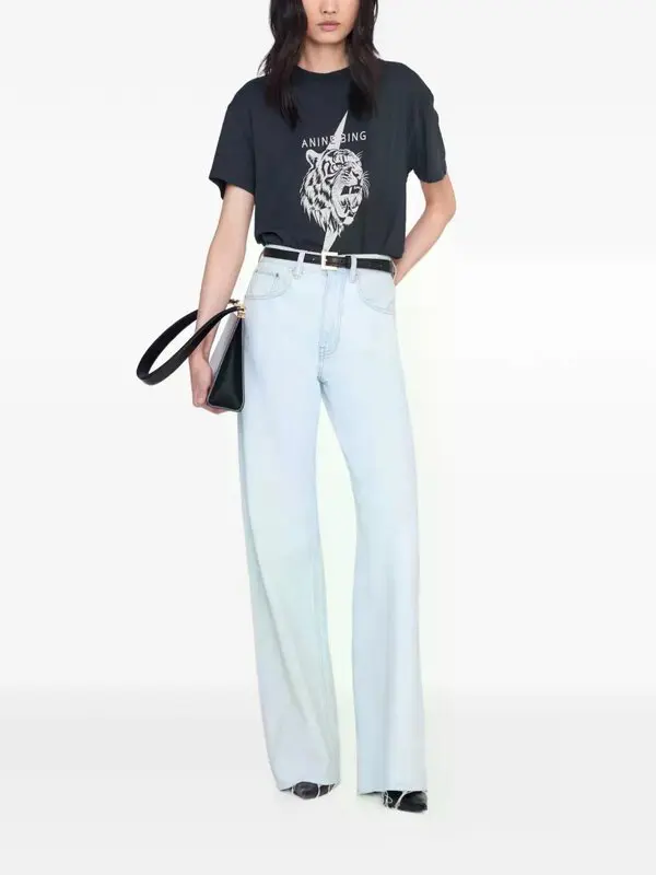 ANINE BING Wagner" Tiger Graphic T-shirt