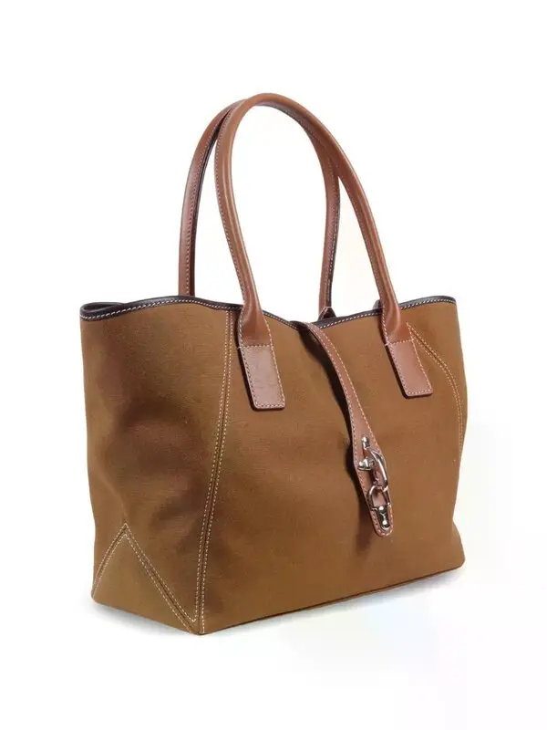 FAY Panelled Tote Bag With Silver-tone Hardware