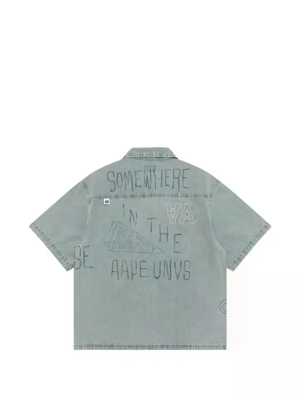 AAPE BY *A BATHING APE Embroidered Shirt
