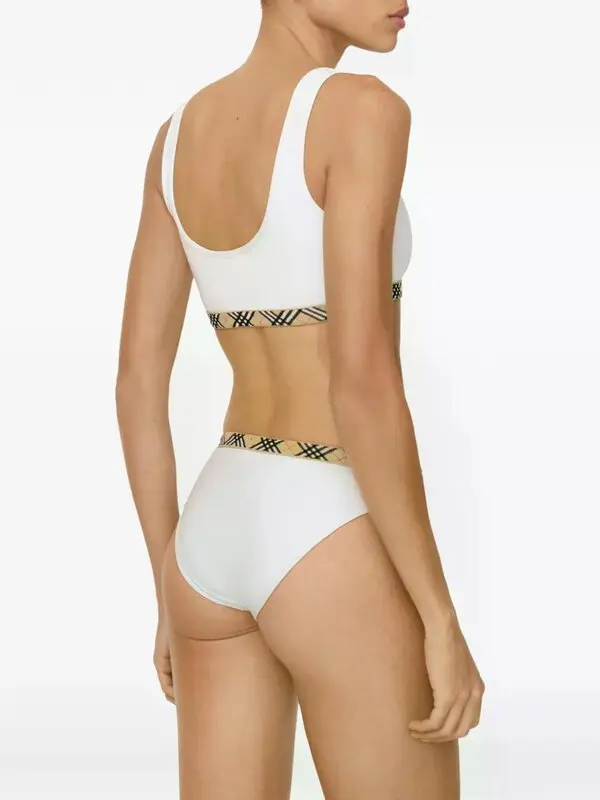 Burberry Check-trim Bikini Briefs