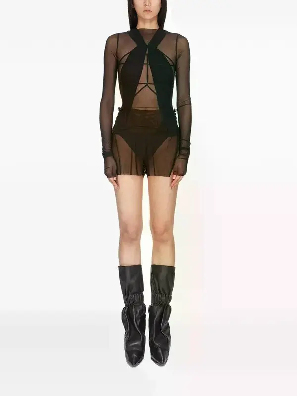 Rick Owens Halter Neck Bodysuit - Black