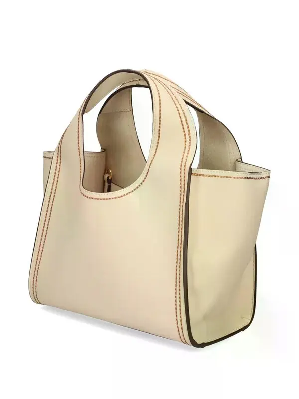 Moschino Logo-plaque Stitched Tote Bag