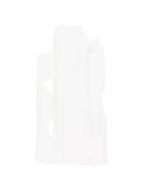 Patrizia Pepe Slim-fit Mini Dress - White