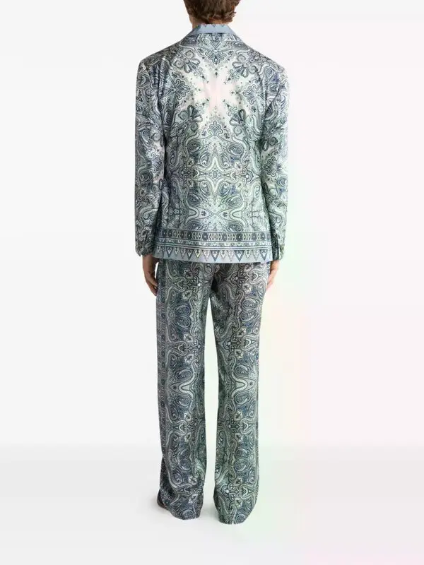 Etro Paisley Print Single-breasted Jacket