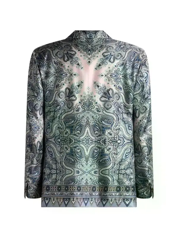 Etro Paisley Print Single-breasted Jacket