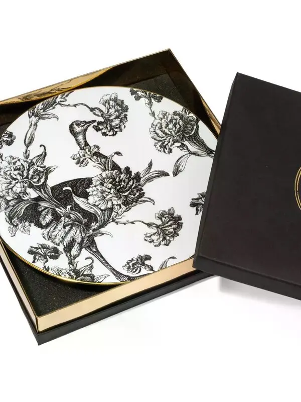 SIMONE GUIDARELLI HOME Tangerine Garden Dinner Plate