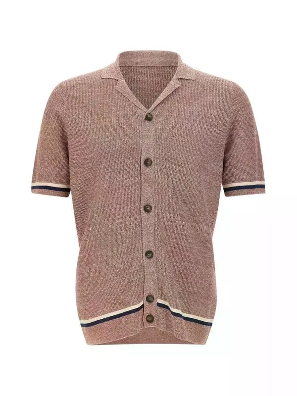 GRAN SASSO Knitted Shirt - Brown
