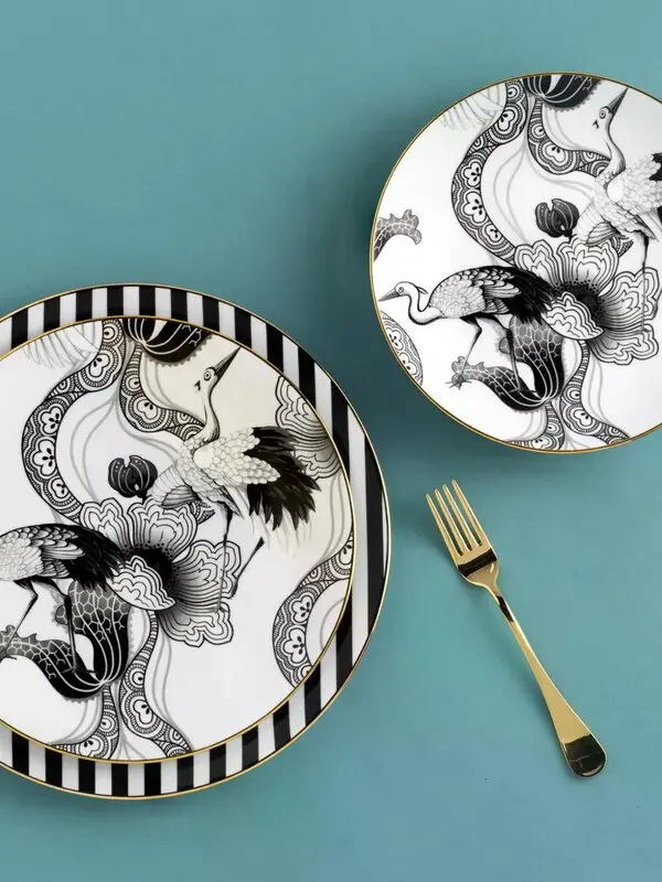 SIMONE GUIDARELLI HOME Wing Of Water Dinner Plate