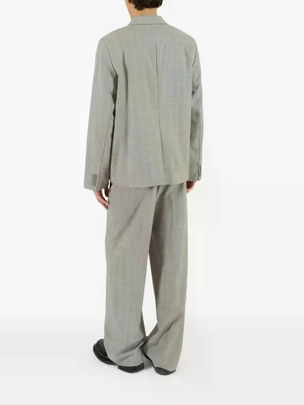 KROST Checked Single-breasted Blazer