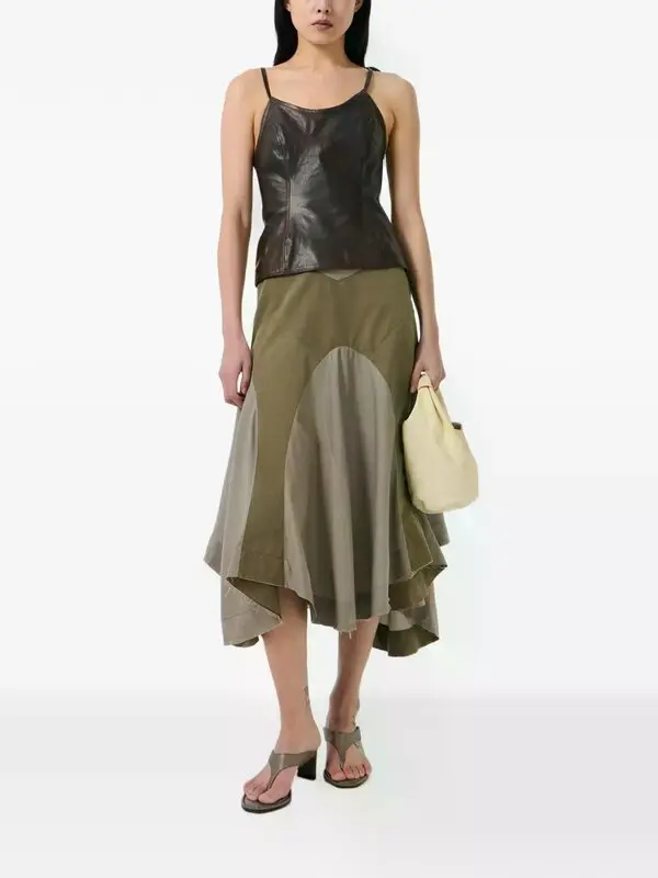Our Legacy Thyme Panelled Asymmetric Skirt