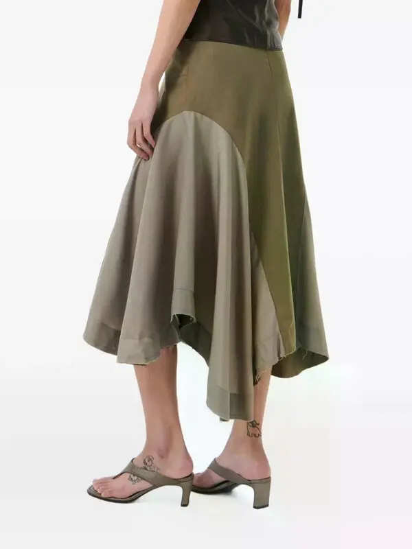 Our Legacy Thyme Panelled Asymmetric Skirt
