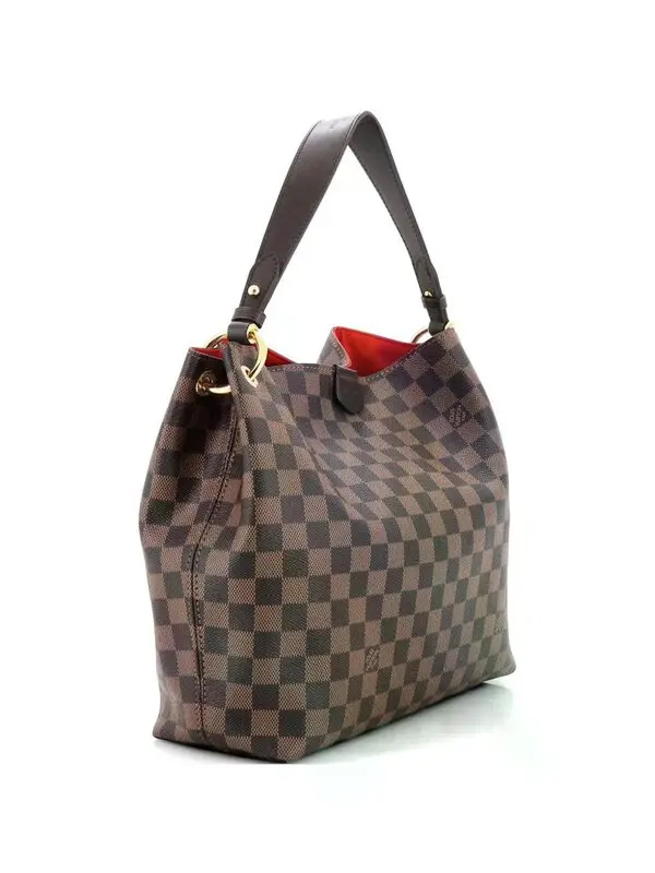 LOUIS VUITTON Graceful Handbag Damier Pm Hobo Bag - Brown