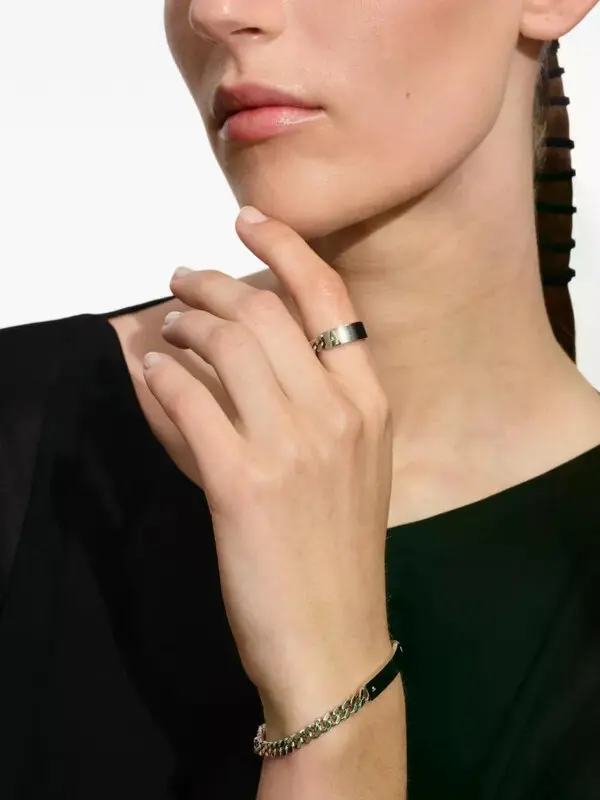 Tom Wood Id Curb Chain Bracelet
