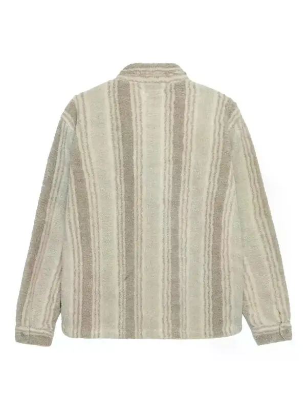 StÜssy Stripe Sherpa Shirt