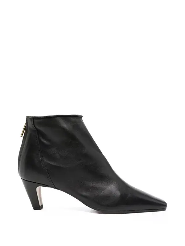 BIANCADI Zip-fastening Square Toe Boots