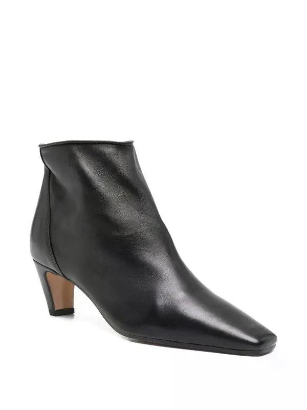 BIANCADI Zip-fastening Square Toe Boots
