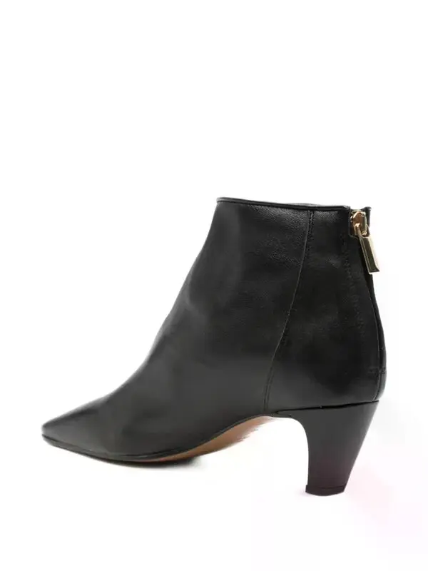 BIANCADI Zip-fastening Square Toe Boots
