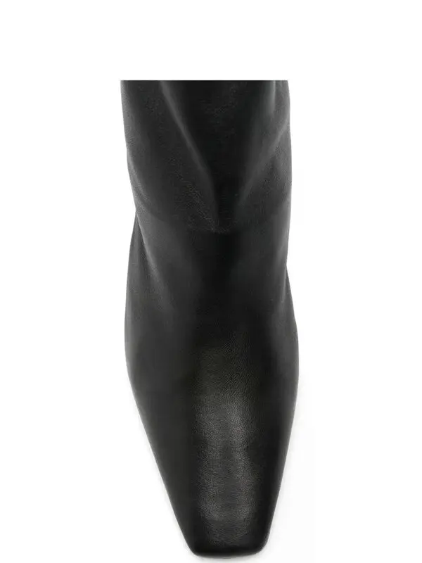 BIANCADI Zip-fastening Square Toe Boots