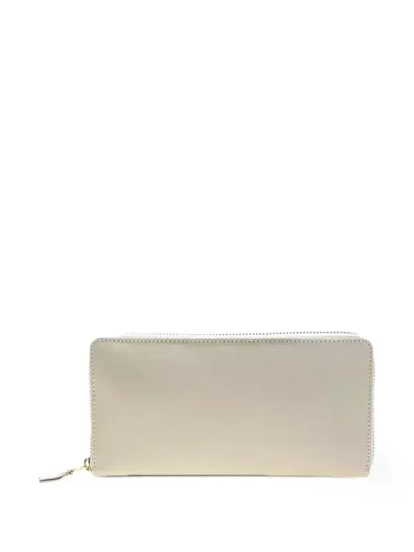 Comme Des Garçons Zip-around Wallet - Neutrals