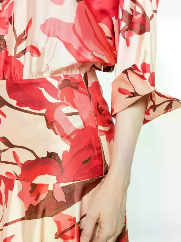Chiara Boni La Petite Robe Floral Print Maxi Dress