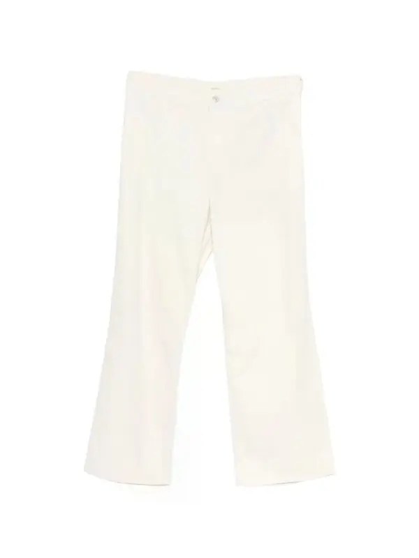 JEANERICA Chevron Design Wide Leg Trousers